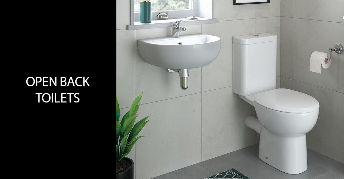 Open Back Toilets - QS Supplies