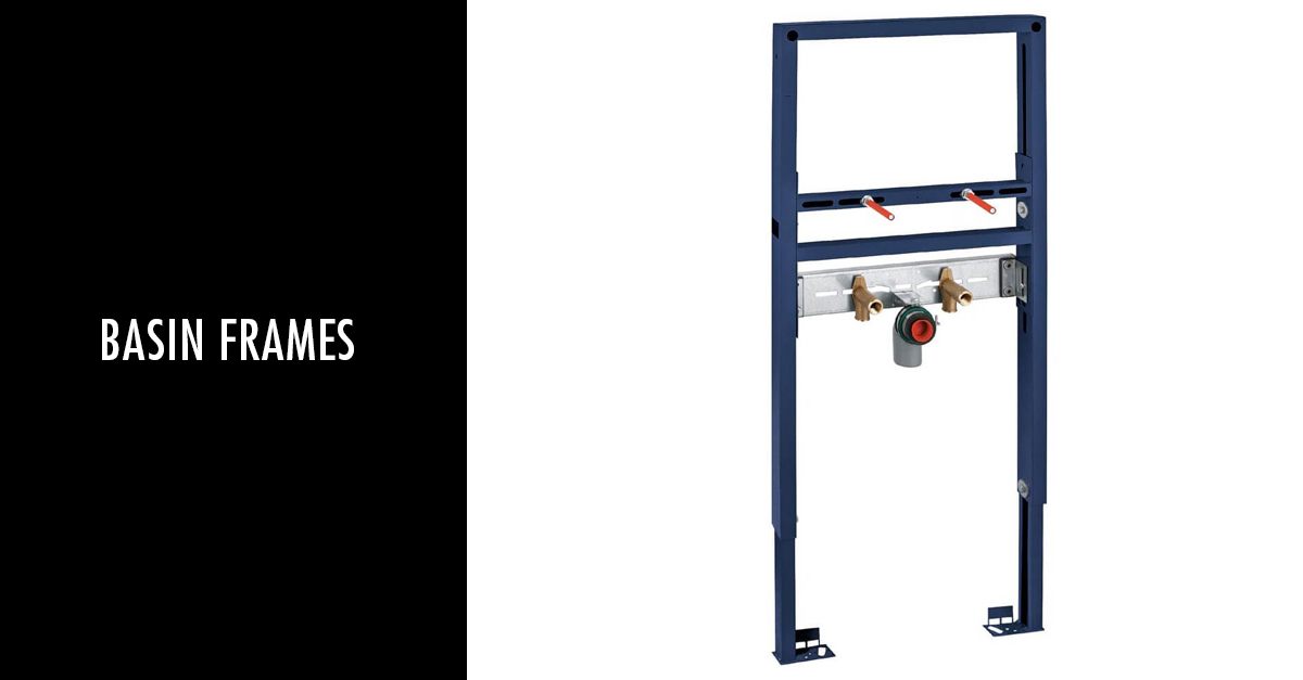 Basin Support Brackets & Wall Hung Basin Frames | QS Supplies