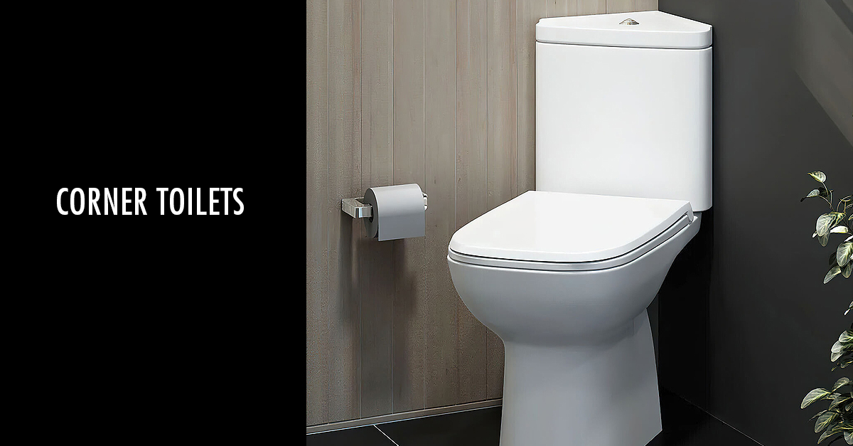 Corner Toilets | QS Bathroom Supplies