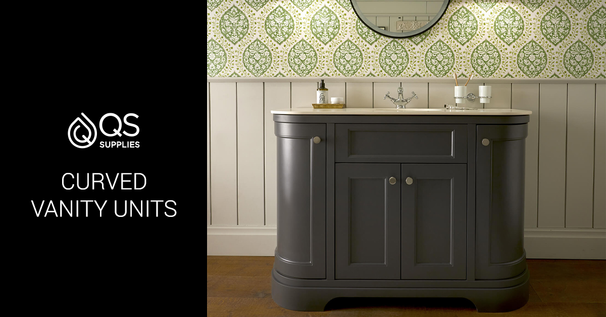 Curved Vanity Units - QS Supplies