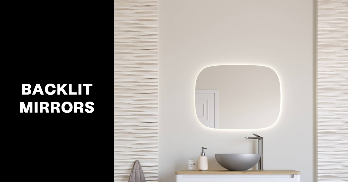 LED Backlit Mirrors / 40+ Designer Choices / QS Supplies