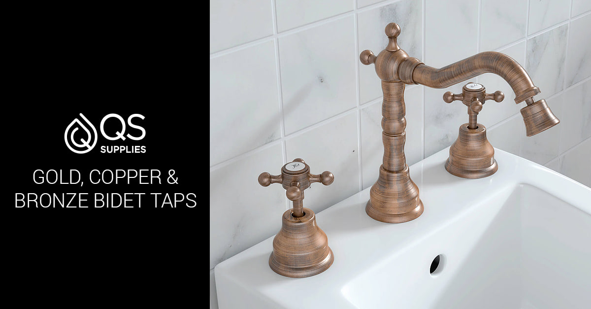 Gold, Copper & Bronze Bidet Taps - QS Supplies