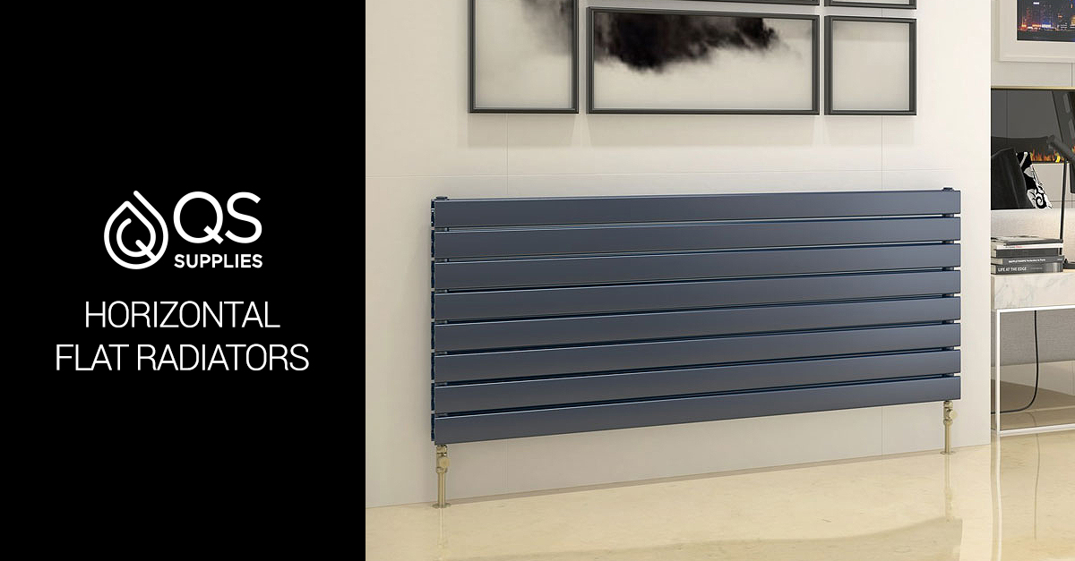 Horizontal Flat radiators - QS Supplies