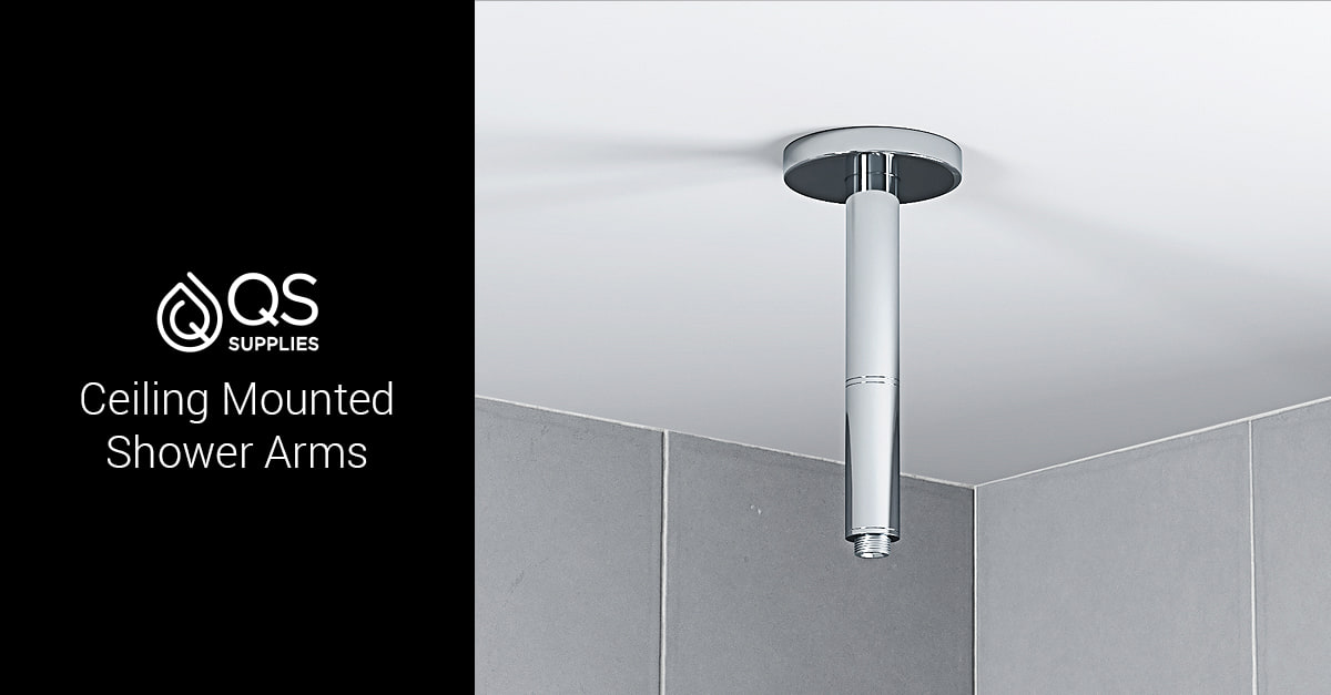 Ceiling-Mounted Shower Arms - QS Supplies